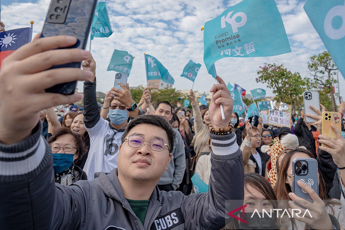 Partai Rakyat Taiwan bangkit menjadi kekuatan ketiga di Taiwan - ANTARA ...