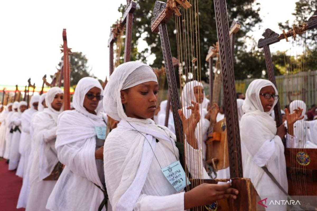Kristen Orthodoks Ethiopia rayakan Festival Timket - ANTARA News