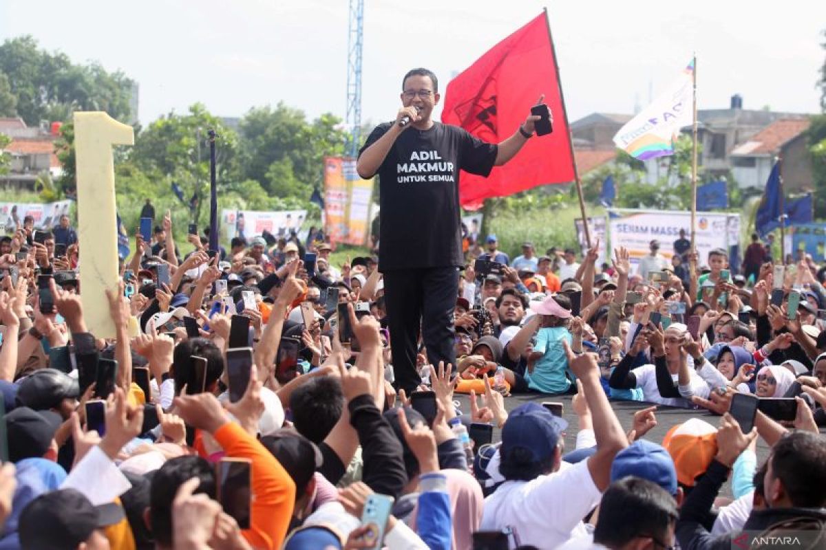 Kampanye akbar perdana Anies Baswedan - ANTARA News