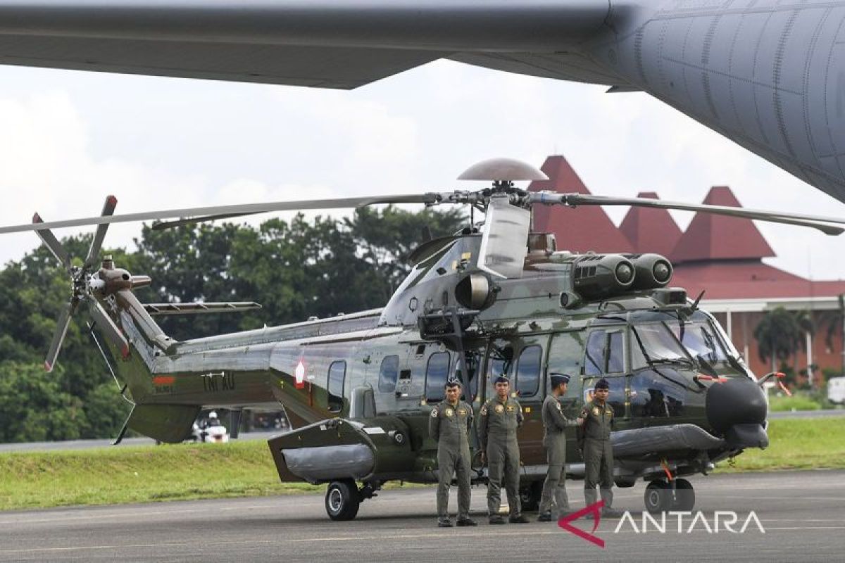 TNI terima alusista pesawat dan heli baru dari Kemhan - ANTARA News