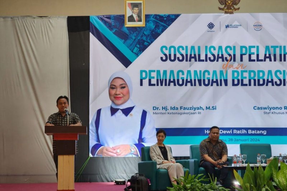 Kemnaker fasilitasi penempatan angkatan kerja Batang magang di Jepang - ANTARA News