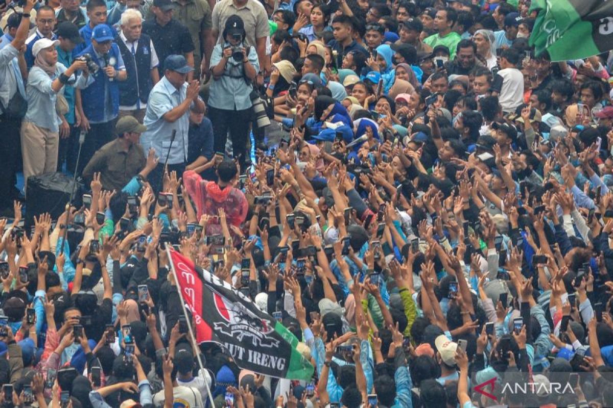 Kampanye Prabowo-Gibran di Bandung - ANTARA News Kampanye Prabowo-Gibran di Bandung - ANTARA News