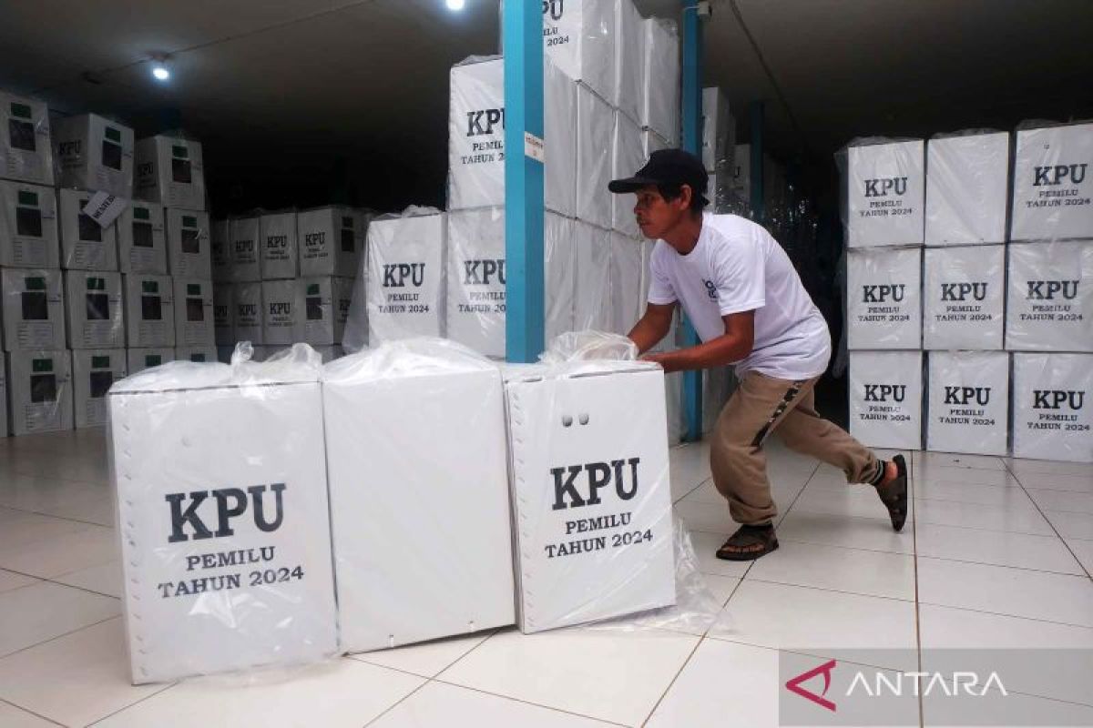 Distribusi logistik Pemilu 2024 - ANTARA News