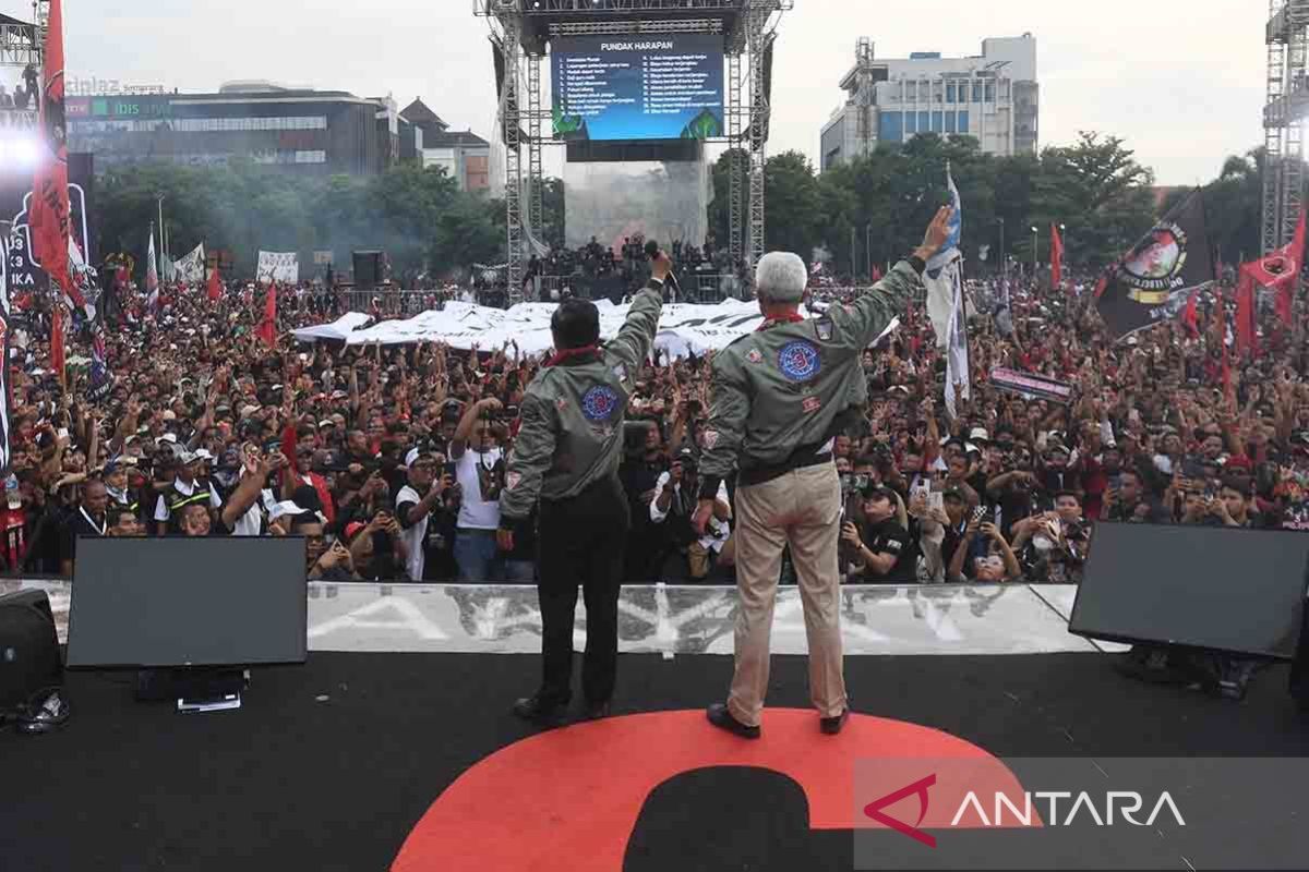 Kampanye akbar terakhir Ganjar Pranowo-Mahfud MD - ANTARA News Kampanye akbar terakhir Ganjar Pranowo-Mahfud MD - ANTARA News