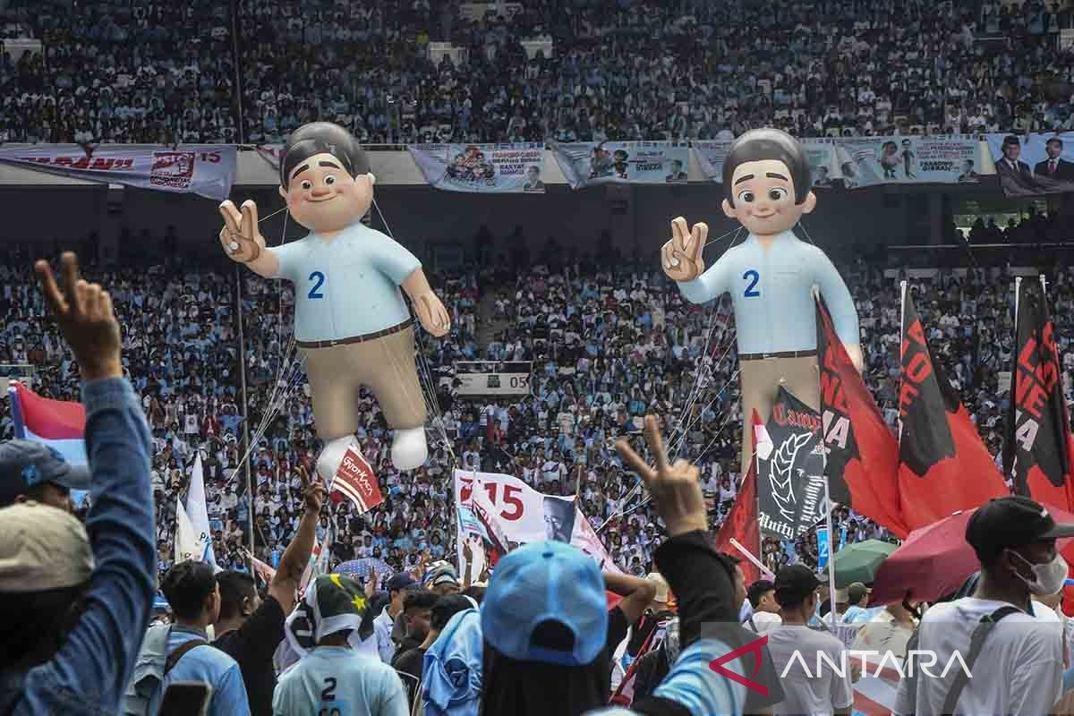 Kampanye akbar terakhir Prabowo-Gibran - ANTARA News