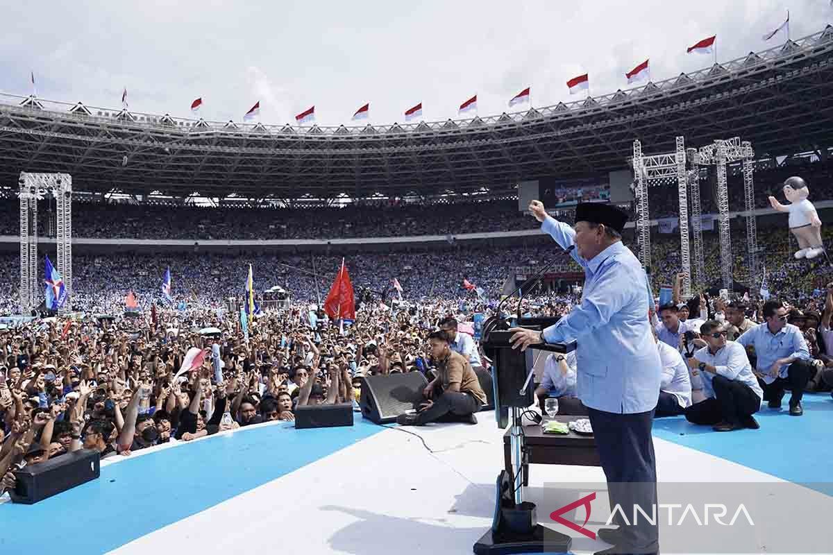 Kampanye akbar terakhir Prabowo-Gibran - ANTARA News Kampanye akbar terakhir Prabowo-Gibran - ANTARA News