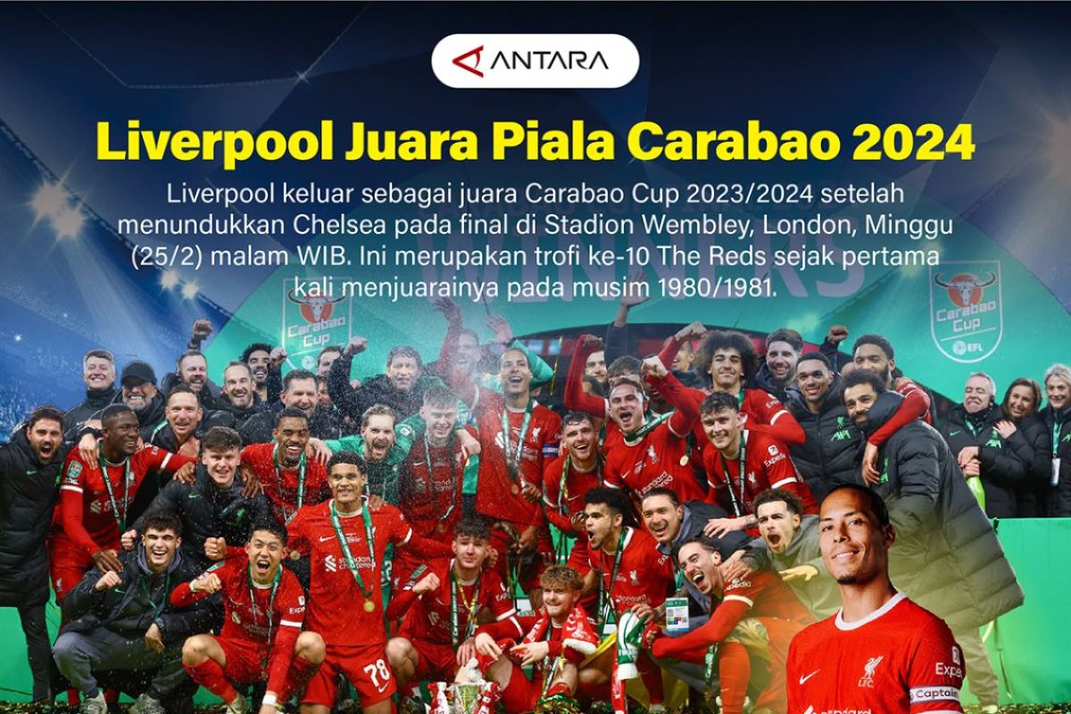 Liverpool juara Carabao Cup 2024 - ANTARA News Mataram - Berita NTB Terkini