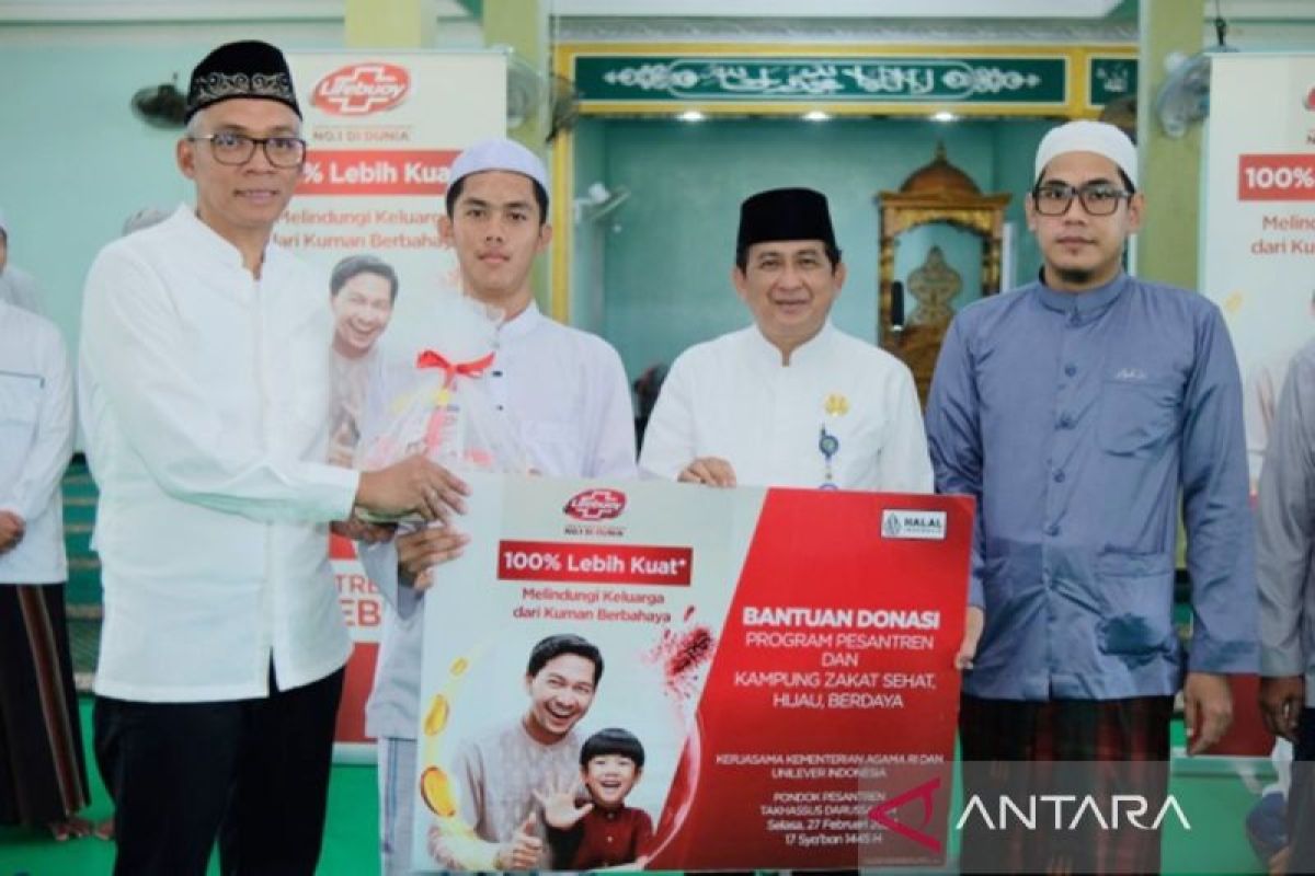 Lifebuoy berkolaborasi dengan Ponpes Darussalam berikan edukasi kesehatan - ANTARA News ...