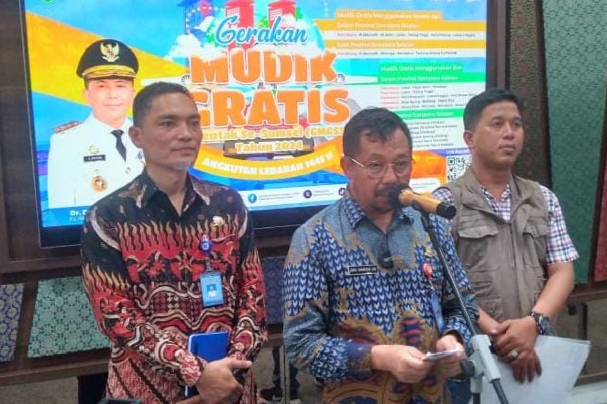 Pemprov Sumsel sediakan program mudik gratis - ANTARA News
