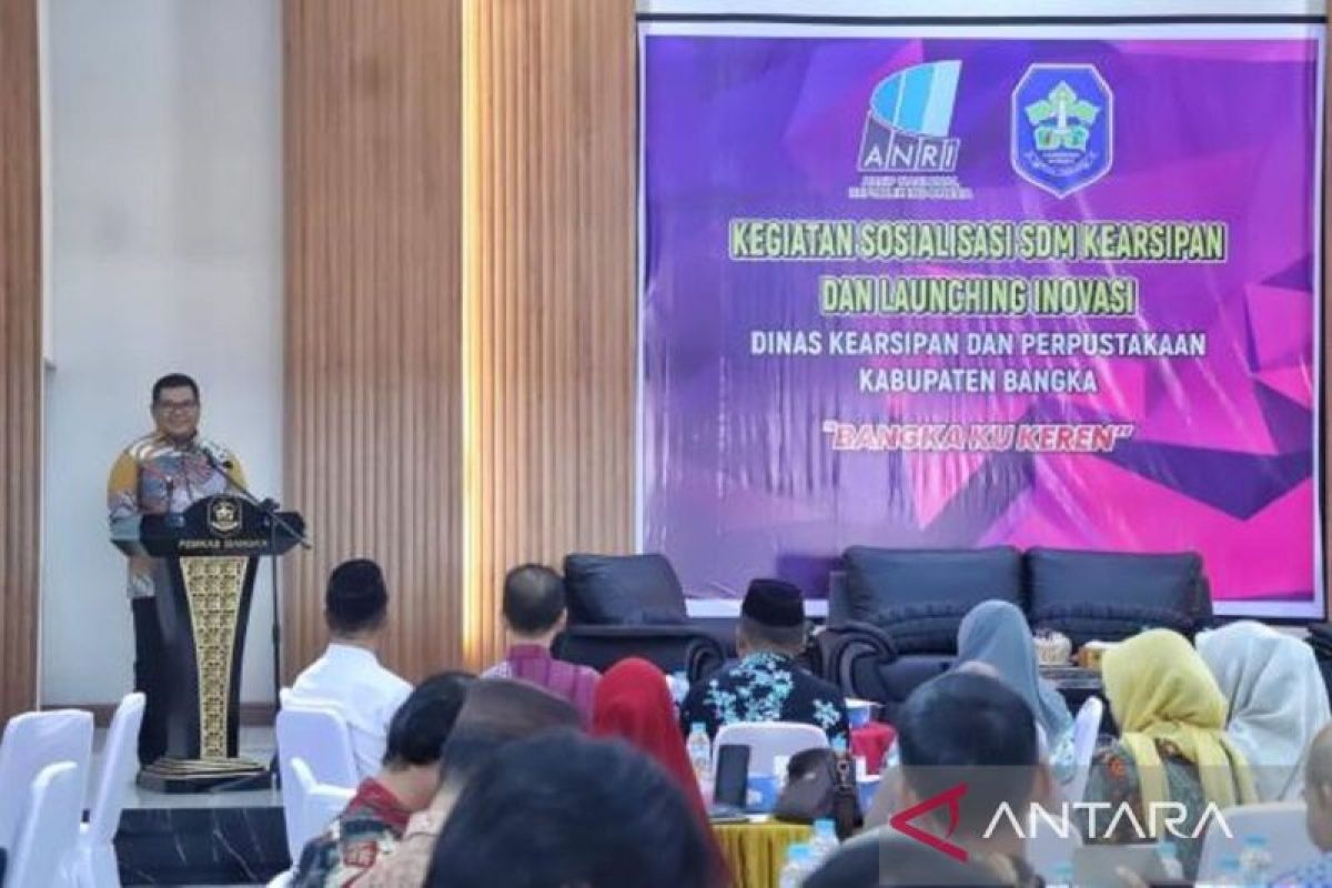 Pj Bupati Luncurkan Inovasi Kearsipan "Bangka Ku Keren" - ANTARA News Bangka Belitung