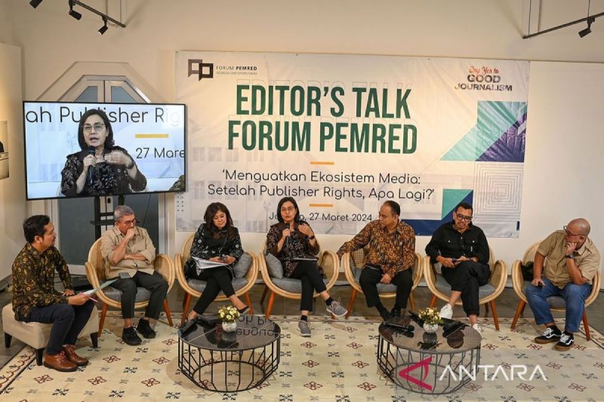 Diskusi Forum Pemred tentang Menguatkan Ekosistem Media - ANTARA News
