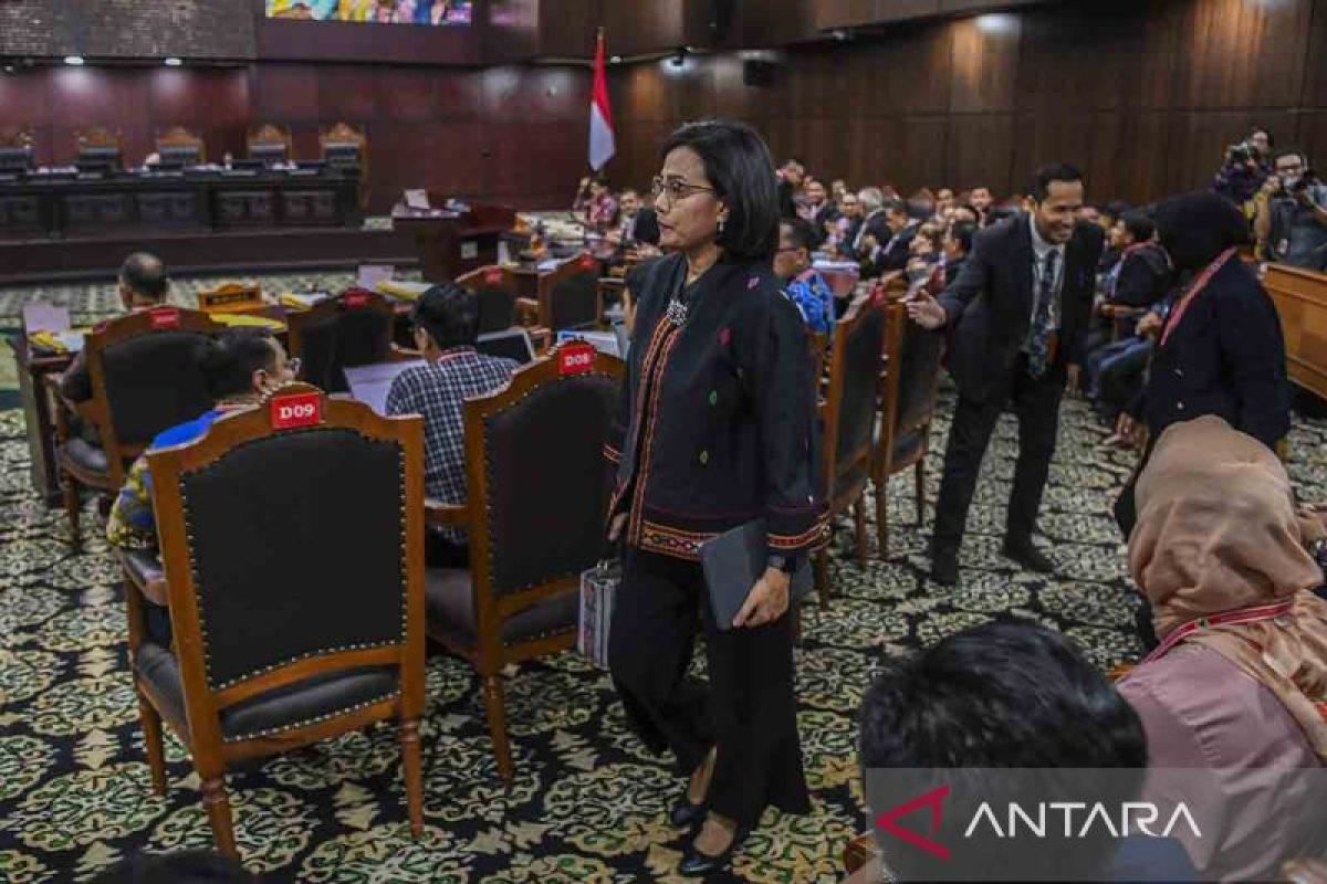 Empat menteri bersaksi dalam sidang sengketa hasil Pilpres 2024 - ANTARA News
