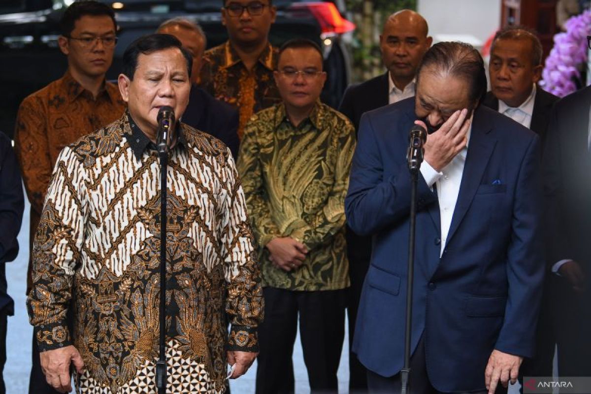 Partai NasDem dukung pemerintahan Presiden terpilih Prabowo - ANTARA News