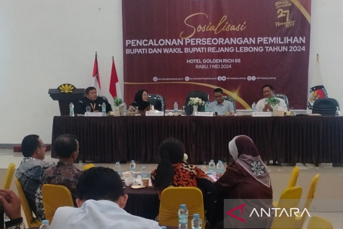 KPU Rejang Lebong umumkan syarat calon perseorangan maju Pilkada - ANTARA News Bengkulu