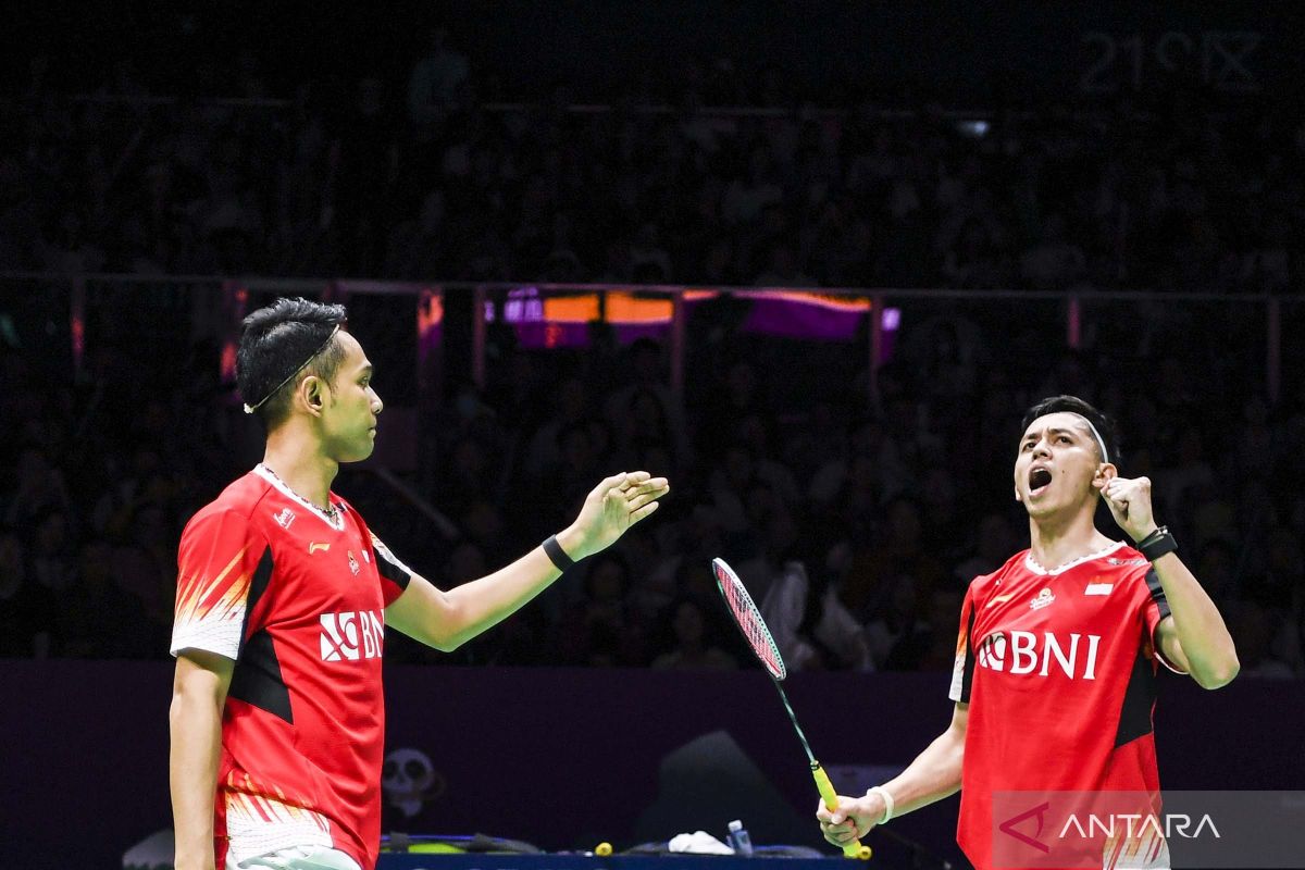 Fajar/Rian sumbang poin kemenangan Tim Thomas Indonesia lawan Taiwan - ANTARA News