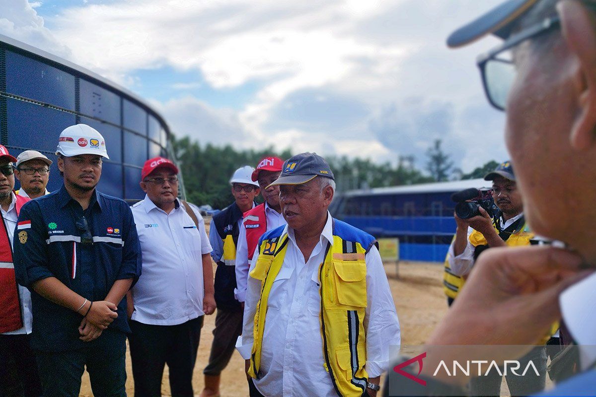 Menteri PUPR pastikan suplai air minum di IKN aman jelang HUT RI - ANTARA News