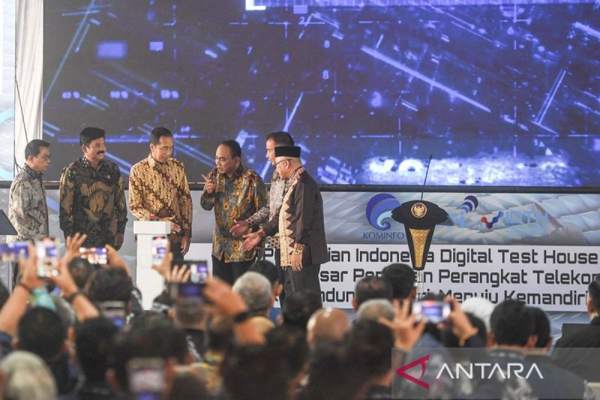 Presiden Jokowi resmikan Balai Besar Pengujian Perangkat Telekomunikasi ...