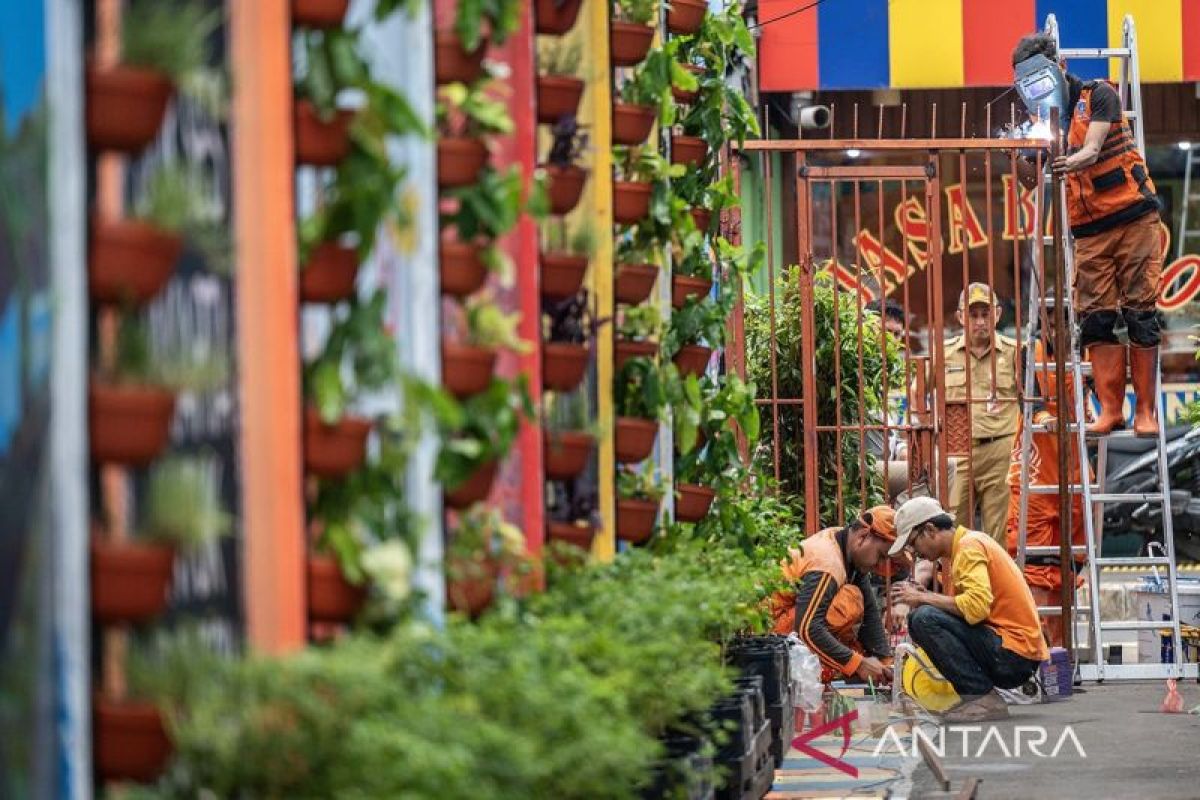 Penataan kawasan pemukiman warga Jakarta, agar terlihat cantik dan ...