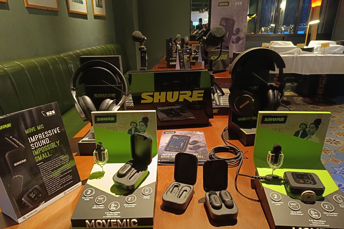 Shure perkenalkan MoveMic mikrofon direct to phone nirkabel - ANTARA News
