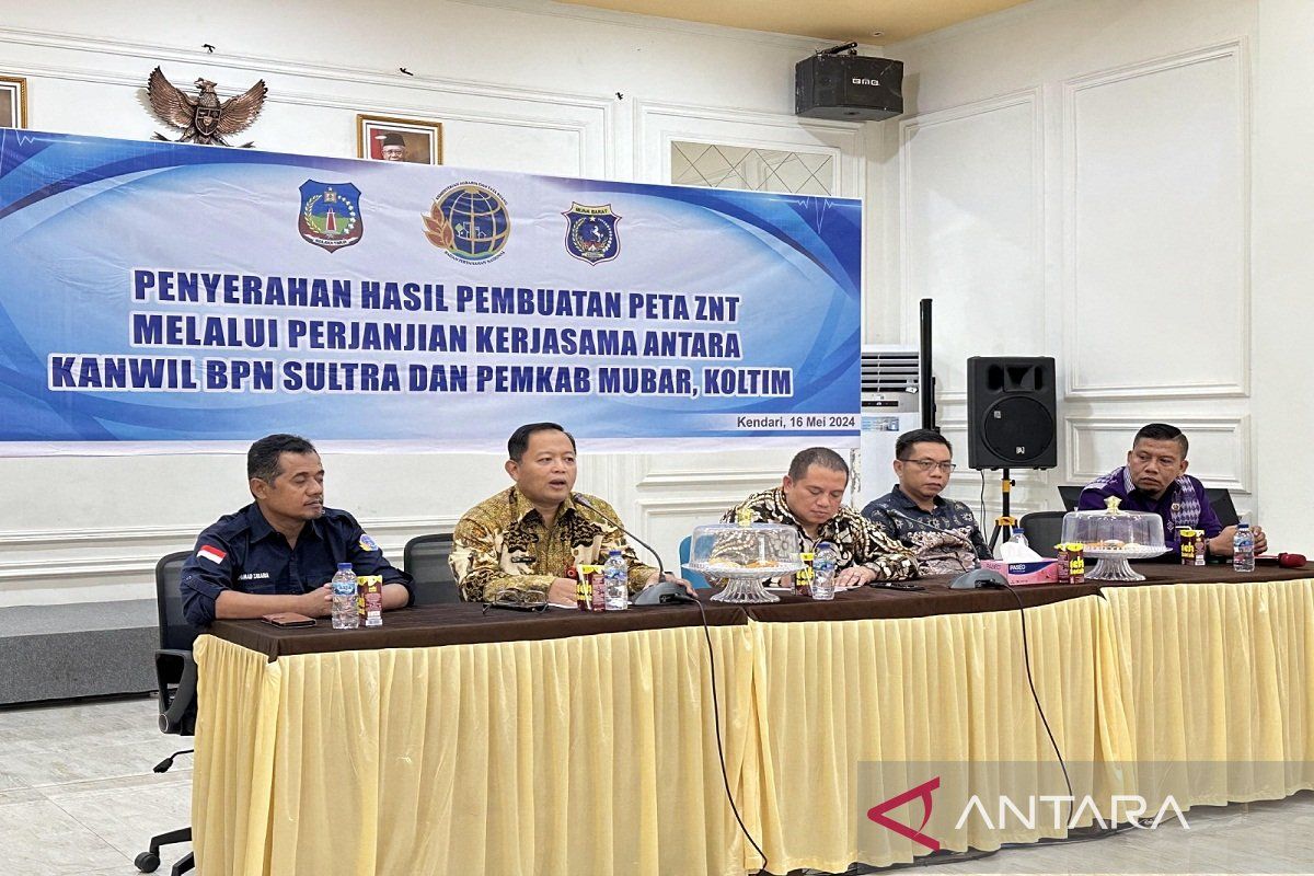 Pemkab Koltim laksanakan pembuatan peta ZNT di seluruh kecamatan ...