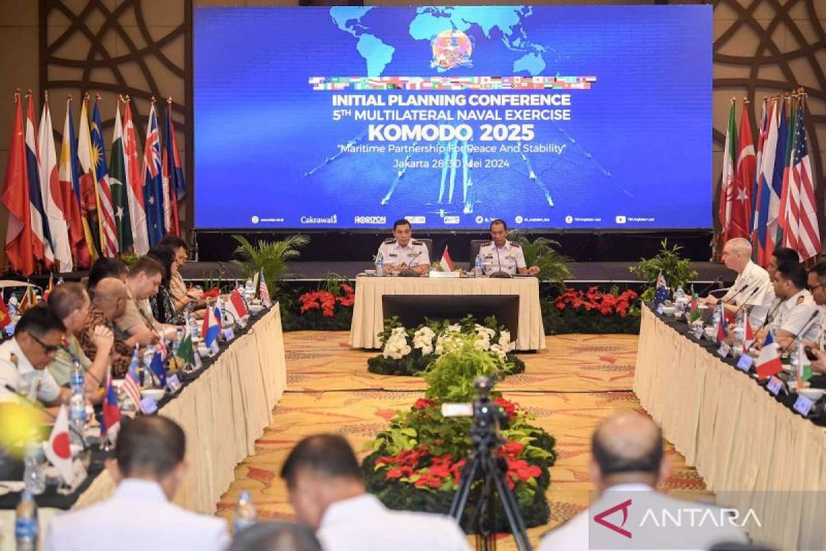 Pertemuan perencanaan 5th Multilateral Naval Exercise Komodo 2025 ...