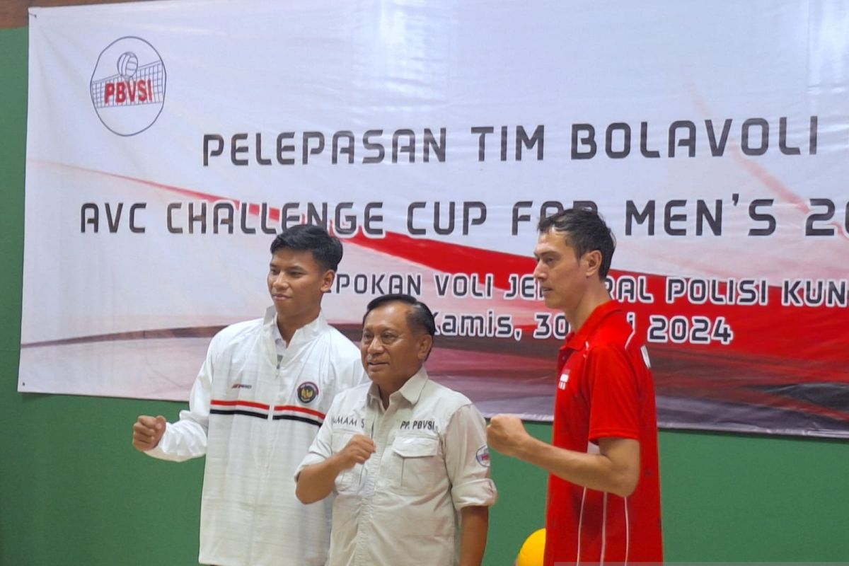 PBVSI berangkatkan 14 pemain timnas putra menuju AVC Challenge Cup - ANTARA News