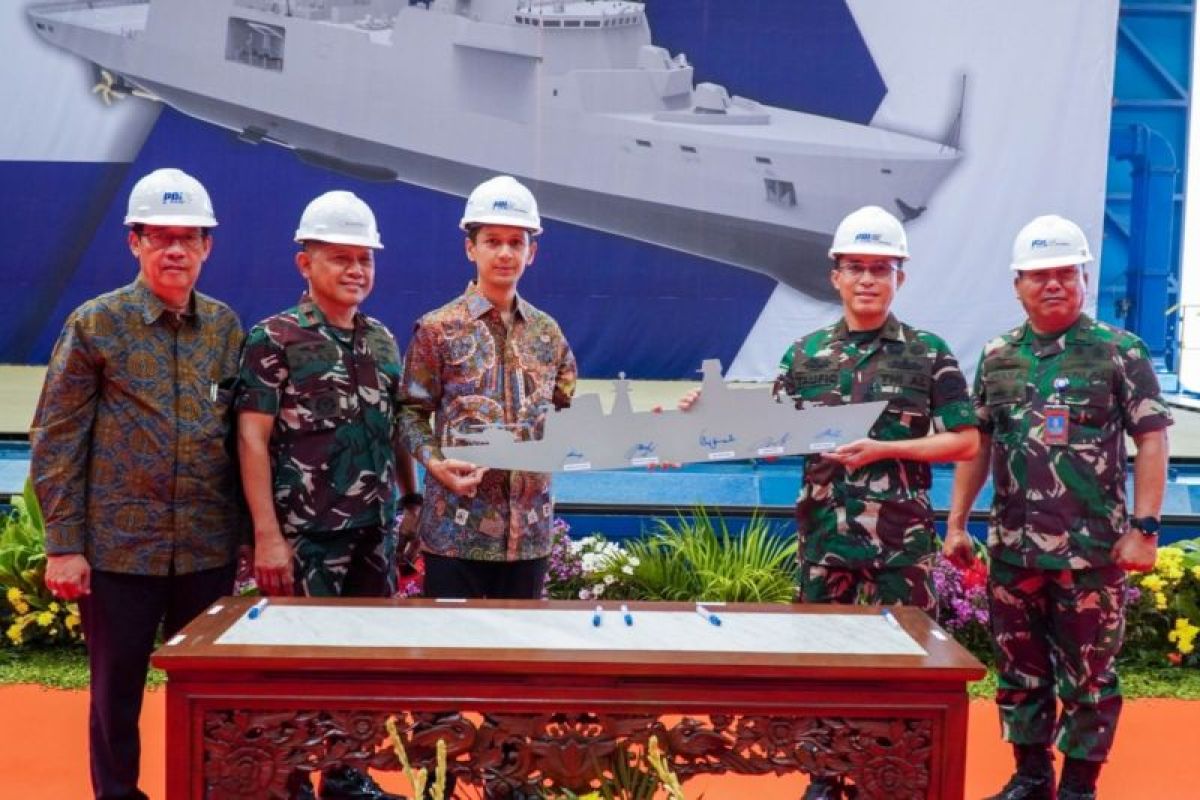 Kapal Frigate Merah Putih yang pertama gunakan Naval Rules LR - ANTARA News
