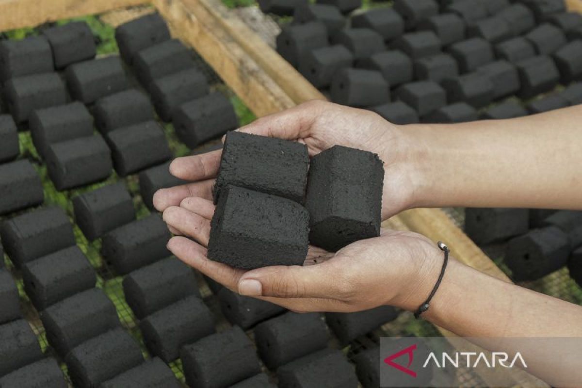 Produksi briket arang meningkat di Sukabumi - ANTARA News Jawa Barat