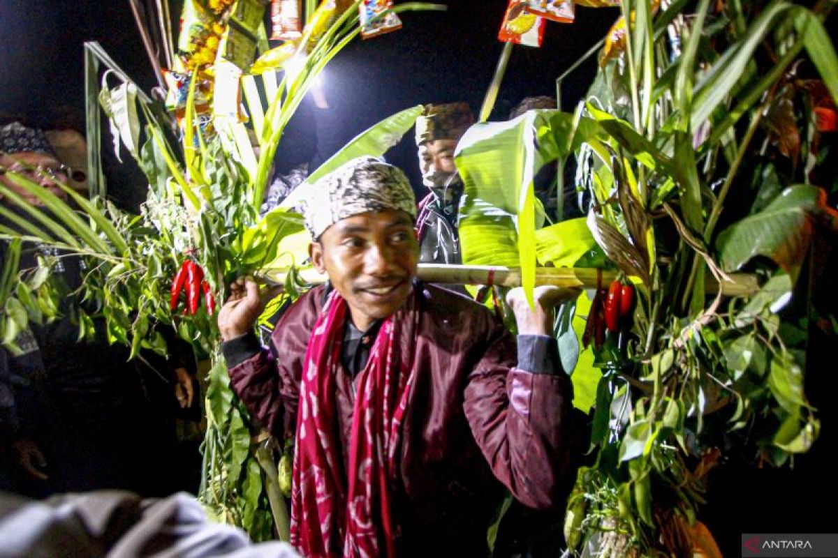 Ritual Yadnya Kasada oleh Suku Tengger - ANTARA News Jawa Timur
