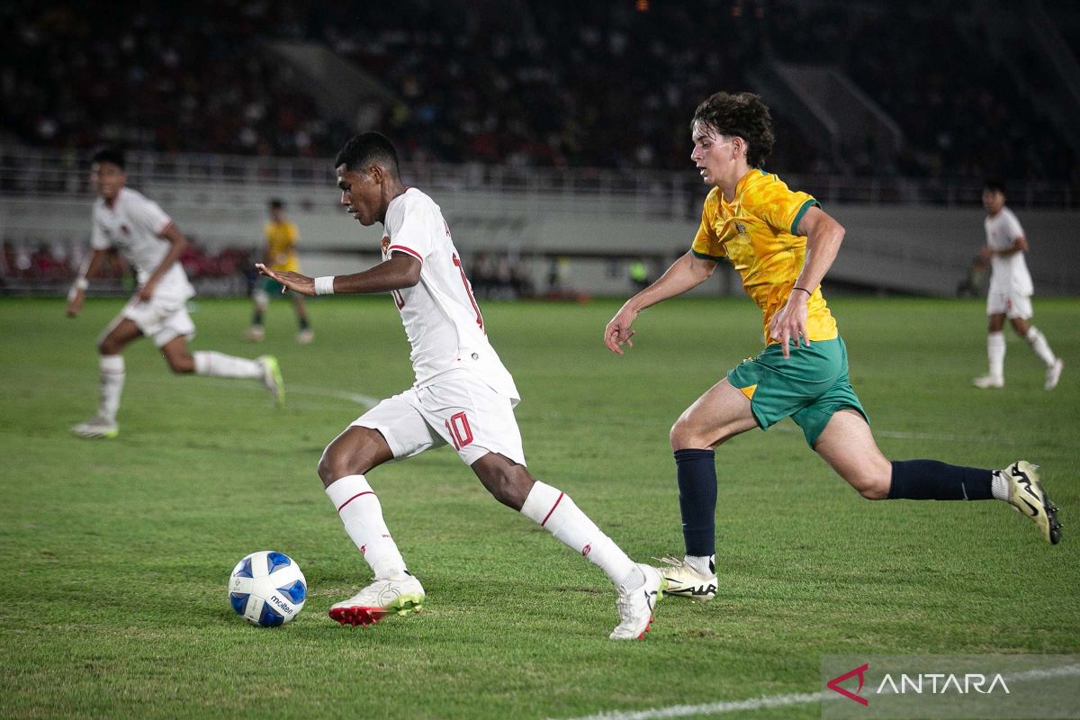 Bermain dengan 10 pemain, Timnas Indonesia U-16 dikalahkan Australia ...