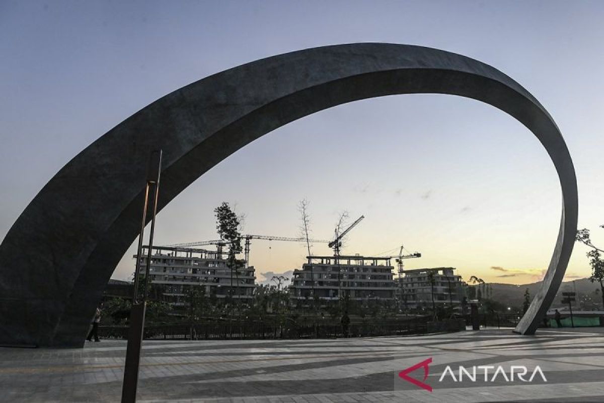 Sumbu Kebangsaan ruang terbuka IKN menjadi simbol harmonis antar alam ...