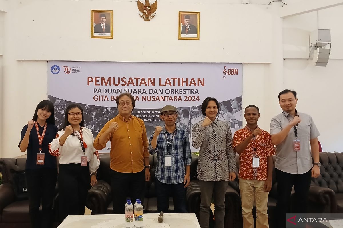 191 peserta Gita Bahana Nusantara tampil pada HUT RI di Istana Merdeka - ANTARA News