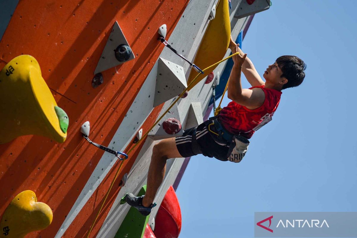 Atlet dari tujuh negara Asia ramaikan kompetisi panjat tebing EISCC ...