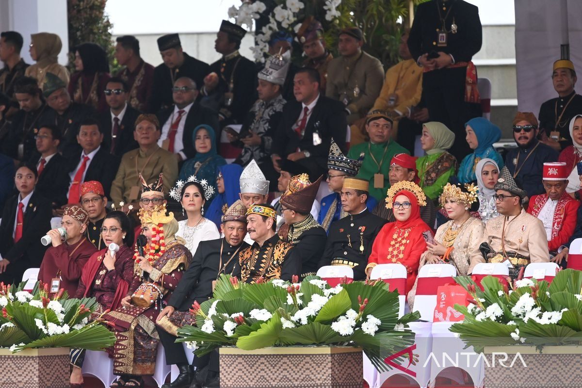 Upacara peringatan detik-detik proklamasi kemerdekaan RI di IKN - ANTARA News