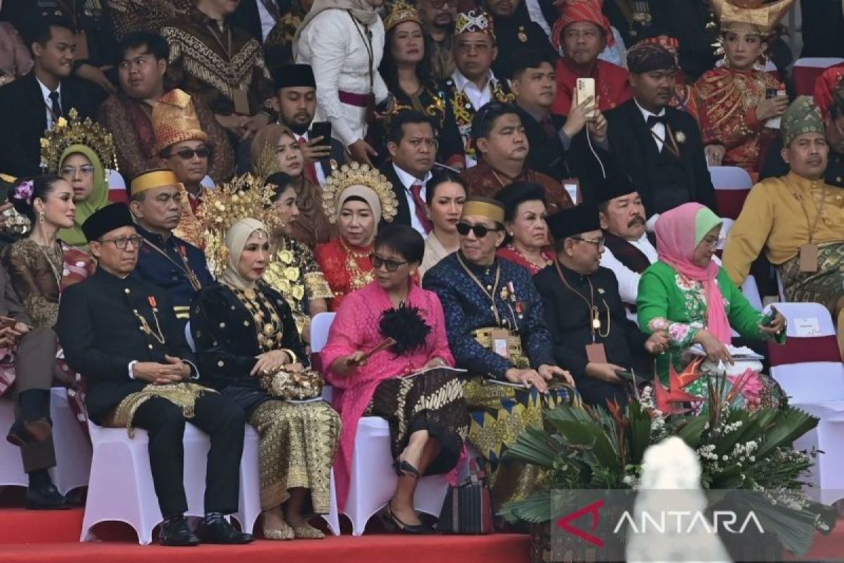 Upacara peringatan detik-detik proklamasi kemerdekaan RI di Istana Merdeka - ANTARA News
