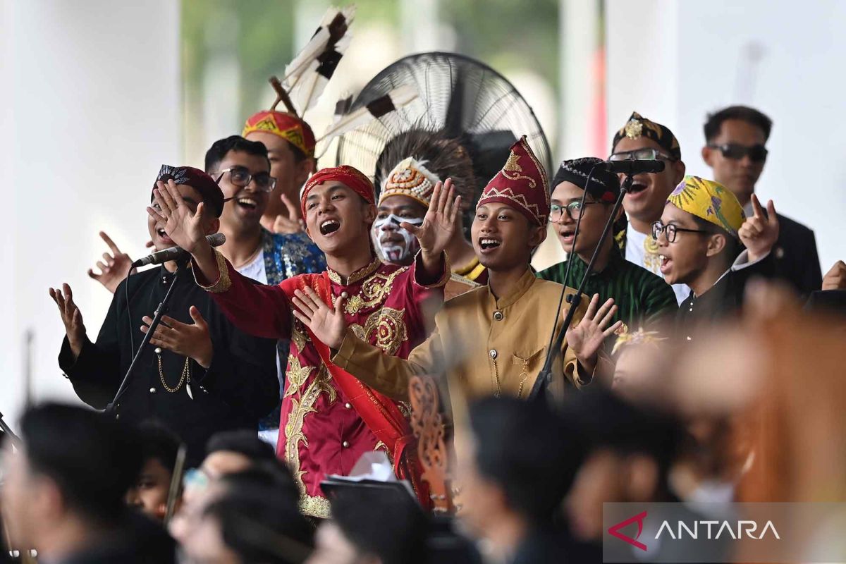 Wapres Ma’ruf Amin pimpin upacara Penurunan Bendera Merah Putih di Jakarta - ANTARA News