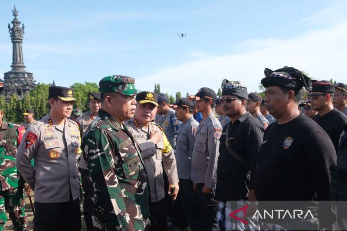 TNI-Polri siagakan 13.000 personel untuk pengamanan HLF MSP dan IAF ke-2 di Nusa Dua Bali ...