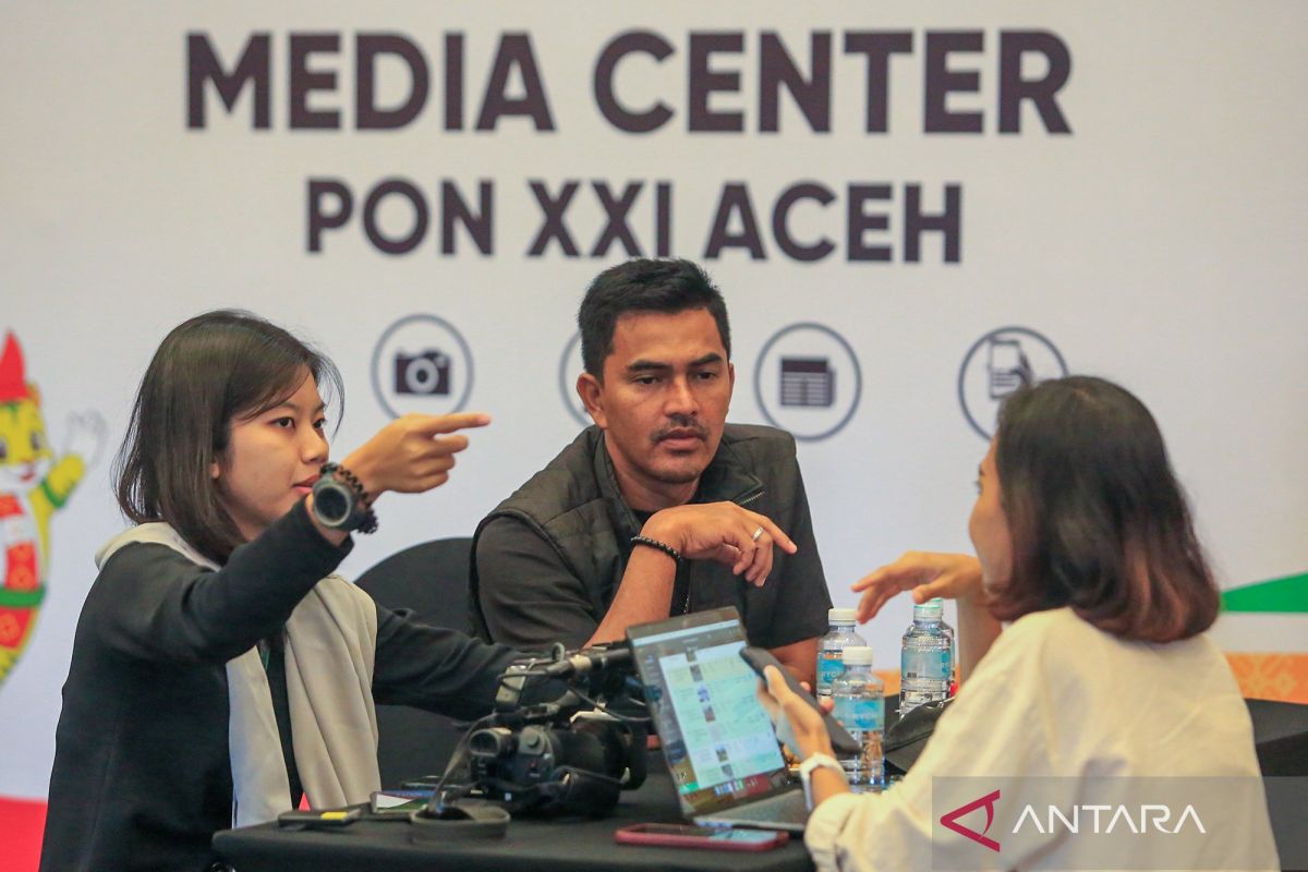 PON XXI Aceh-Sumut: Pembukaan media center PON - ANTARA News PON XXI Aceh-Sumut: Pembukaan media center PON - ANTARA News
