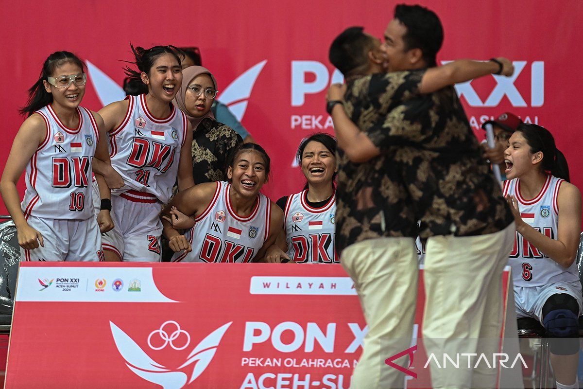 PON XXI Aceh-Sumut: Tim basket putri DKI rebut medali emas - ANTARA News