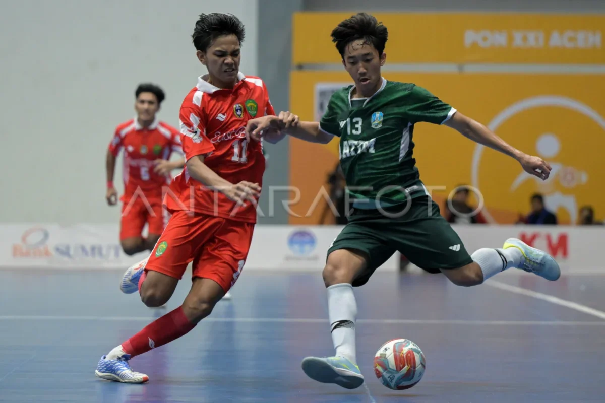 PON XXI Aceh-Sumut: Futsal putra Kaltim raih medali emas - ANTARA News Kalimantan Timur