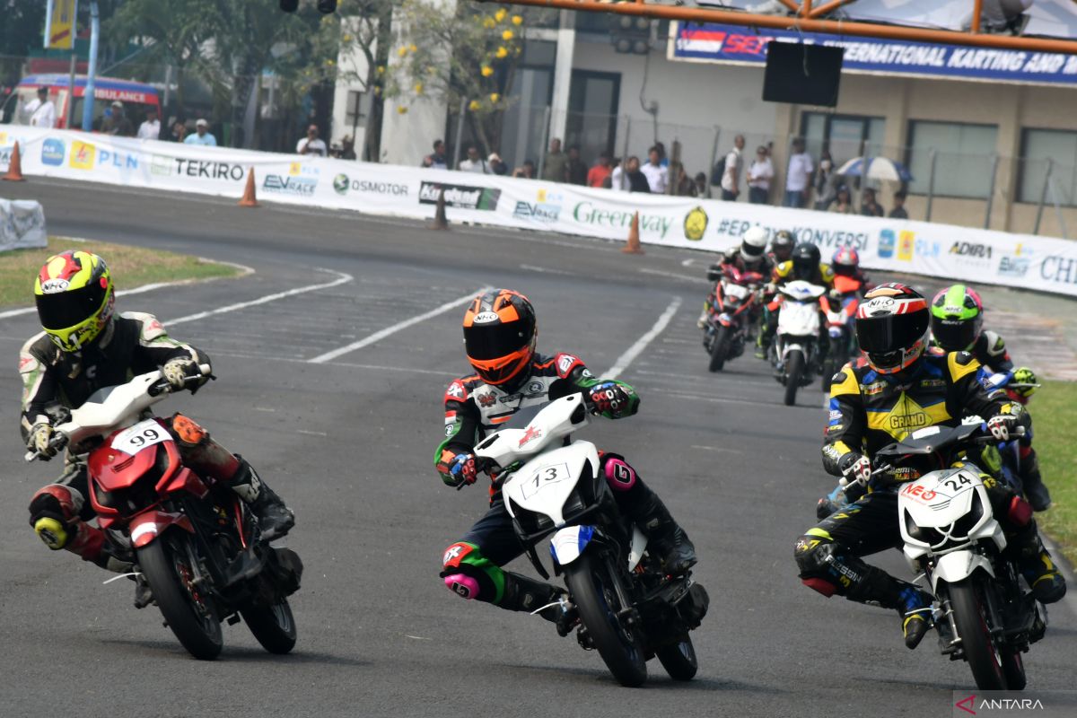 Balap motor PLN EV Conversion Race 2024 - ANTARA News
