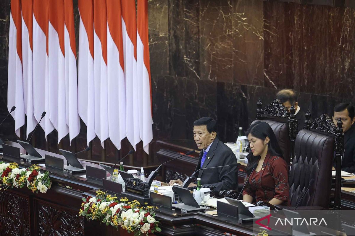 Sidang Paripurna pemilihan Pimpinan MPR periode 2024-2029 - ANTARA News