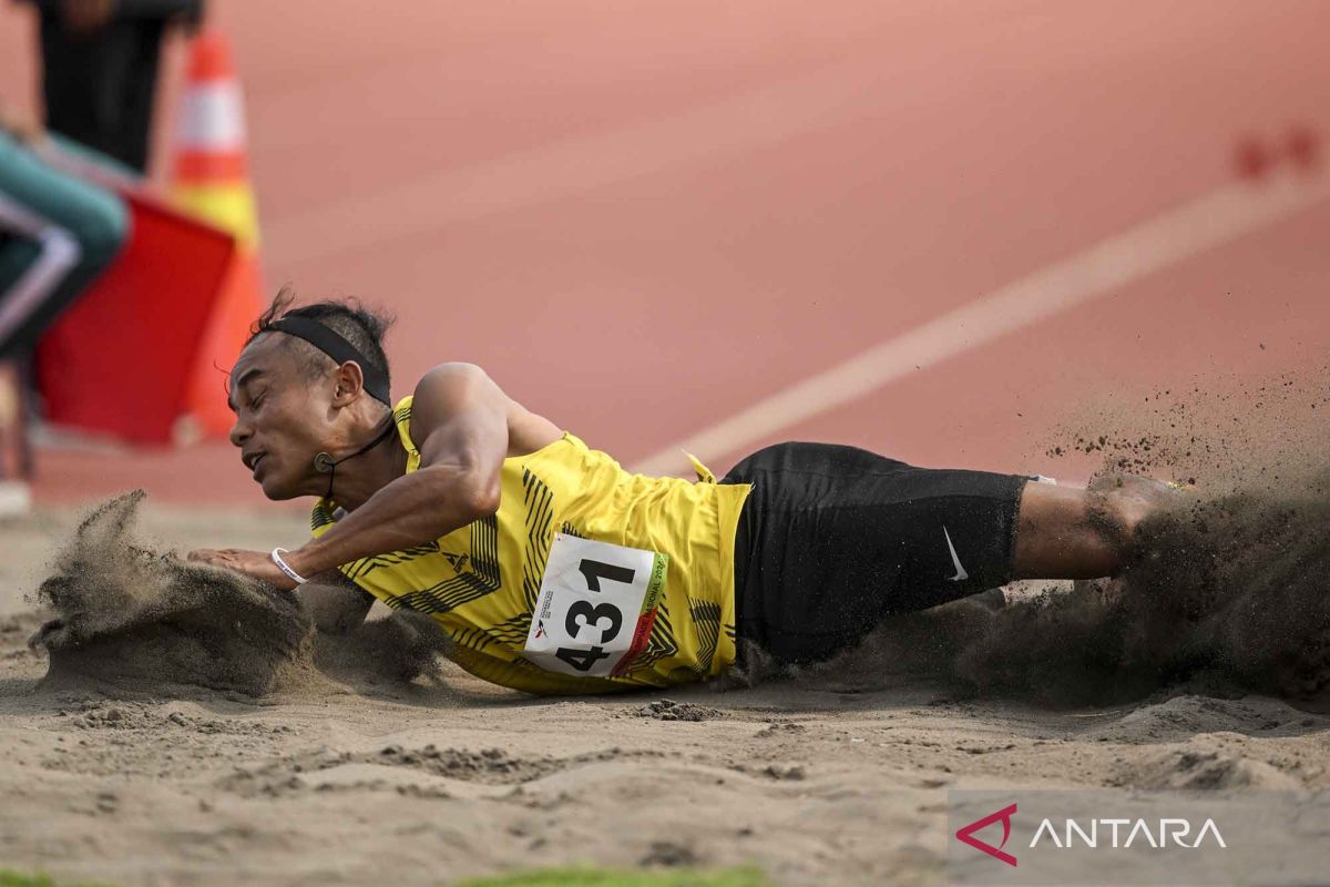 Peparnas 2024: Aksi-aksi atlet pada final lompat jauh putra - ANTARA News