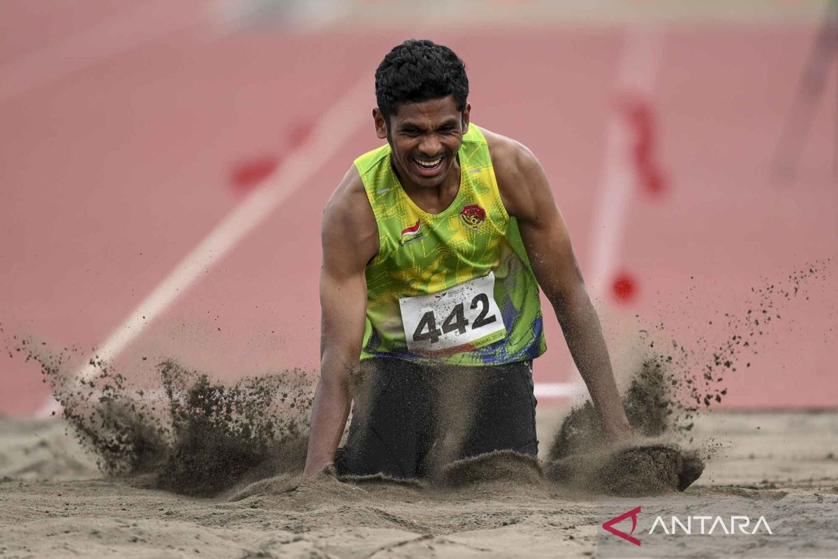 Peparnas 2024: Aksi-aksi atlet pada final lompat jauh putra - ANTARA News