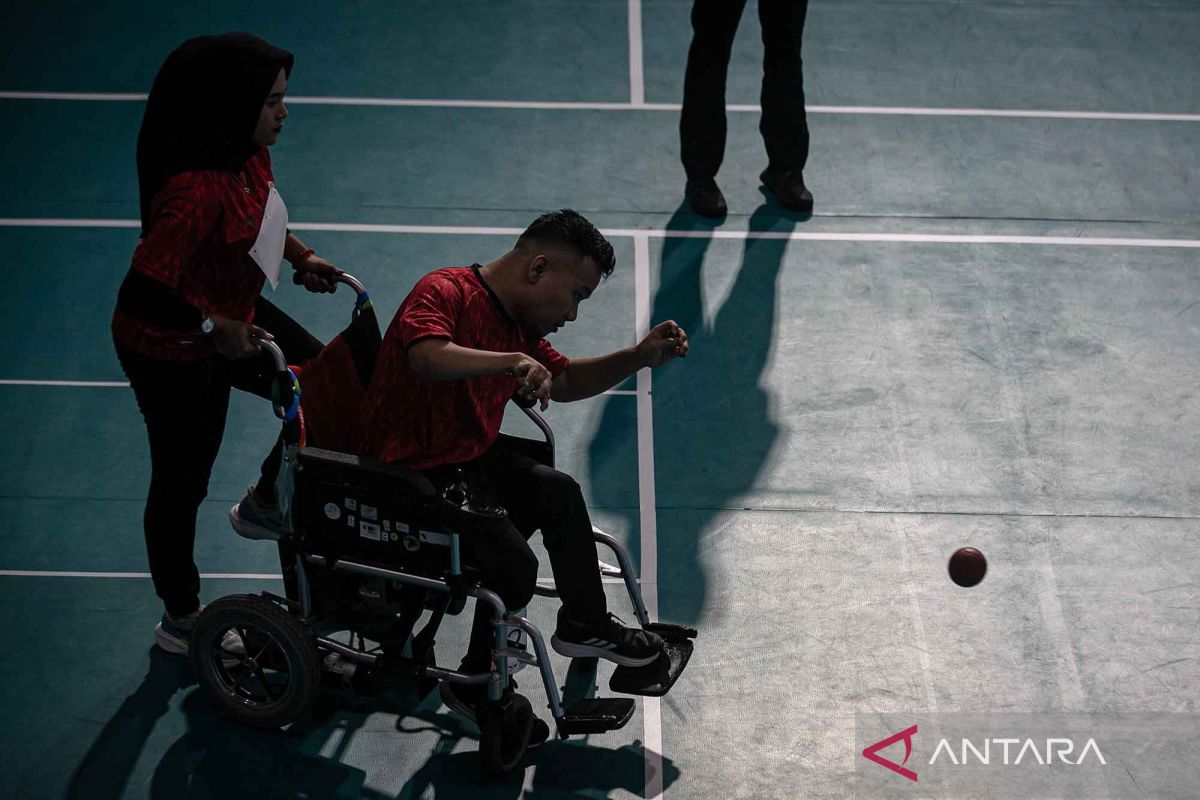 Kualifikasi grup cabang olahraga boccia di Peparnas 2024 - ANTARA News