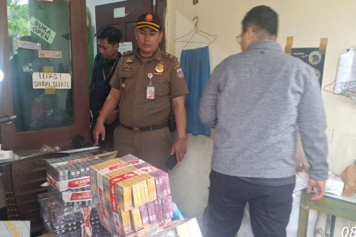 Satpol PP DKI amankan satu juta rokok ilegal dalam operasi di Jaksel - ANTARA News