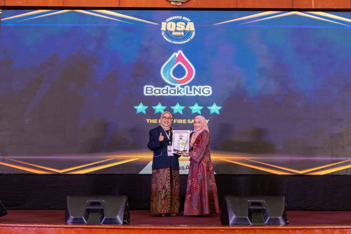 Badak LNG boyong 5 penghargaan di IQSA 2024 - ANTARA News