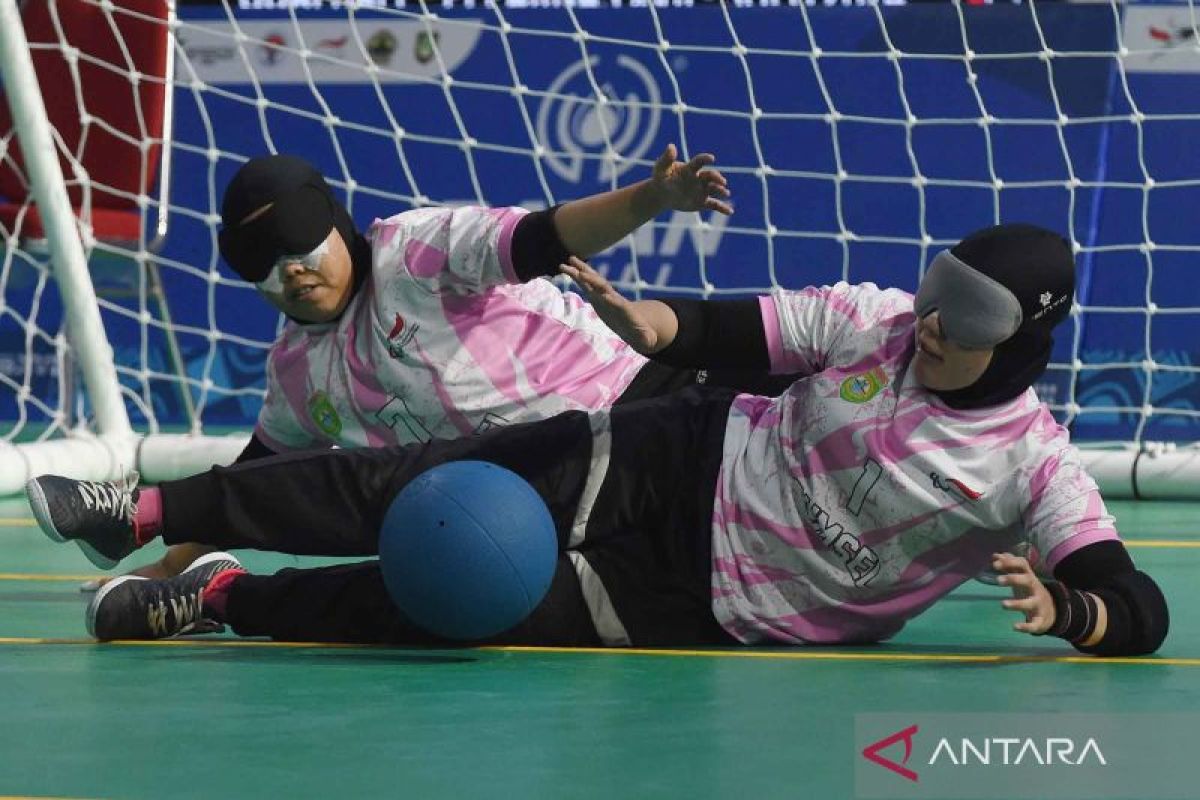 Peparnas 2024: Sumatera Selatan raih medali emas goalball putri - ANTARA News