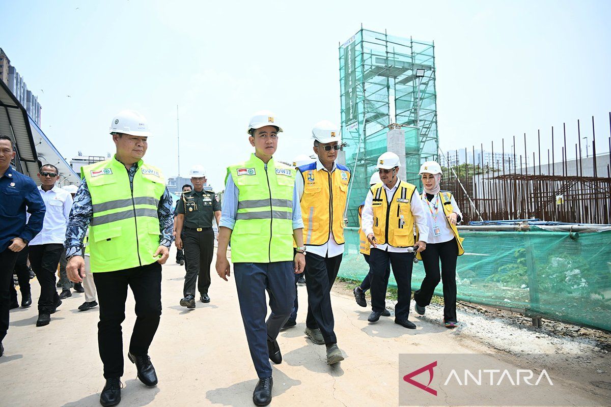 Wapres Gibran tinjau proyek pengolahan limbah di Penjaringan Jakut ...