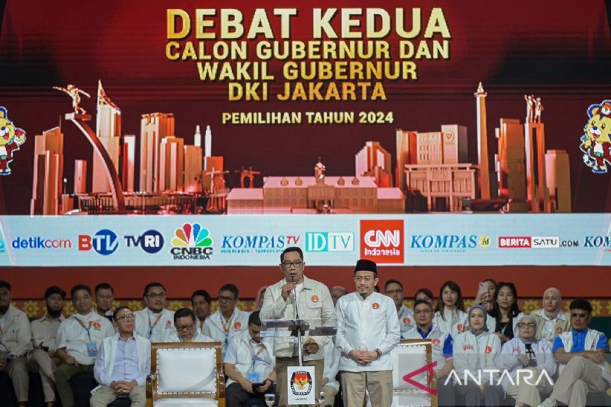 Ekonomi dan kesejahteraan sosial jadi tema debat kedua Cagub dan Cawagub DKI Jakarta - ANTARA News